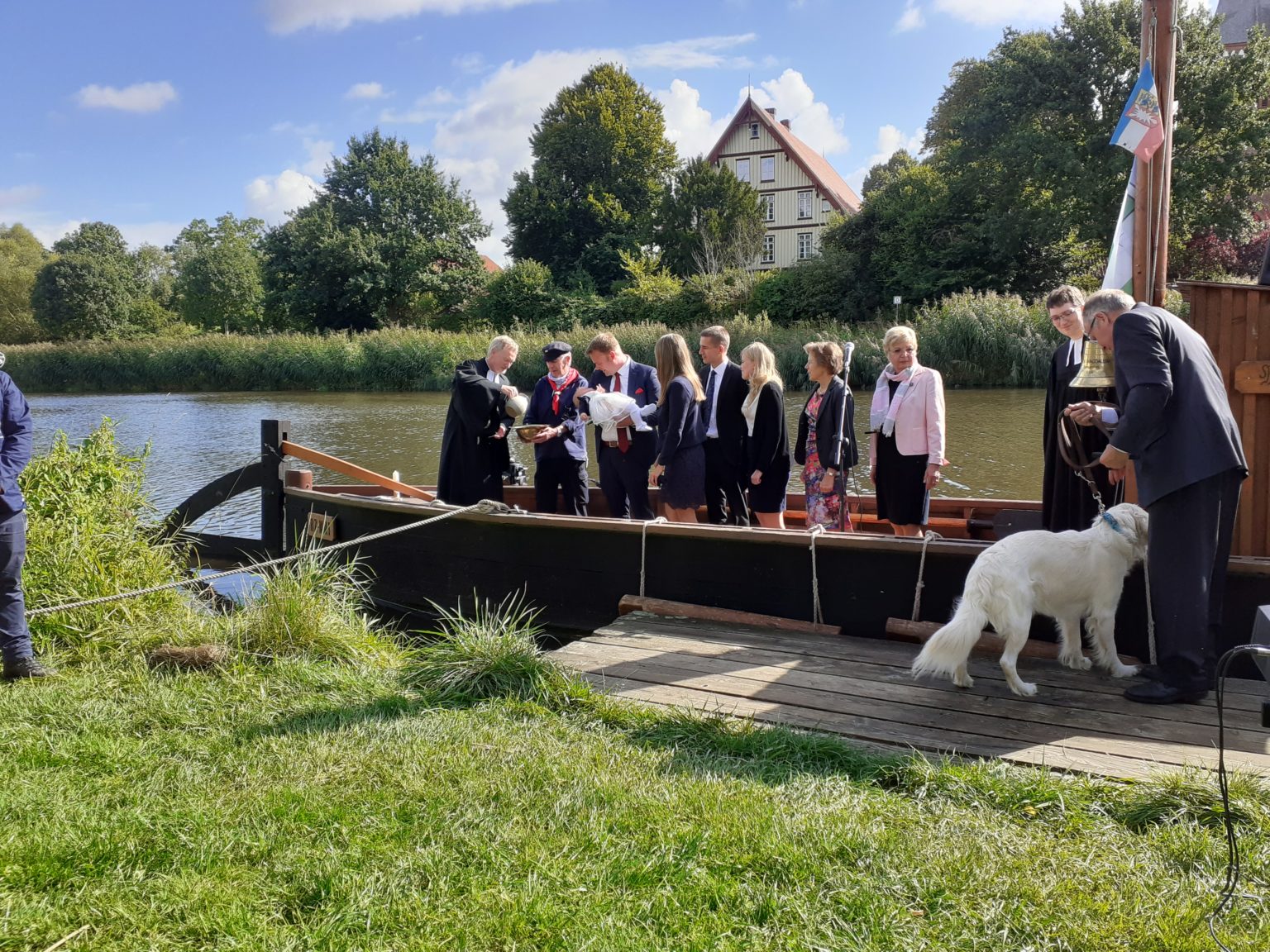 Hafenfest in Berkenthin am Kanal mit Kindstaufe – Amt Berkenthin